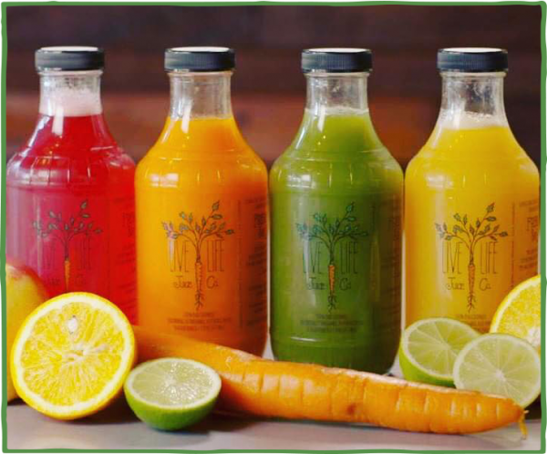 Cold-pressed Organic Juices - Live Life Juice Co.